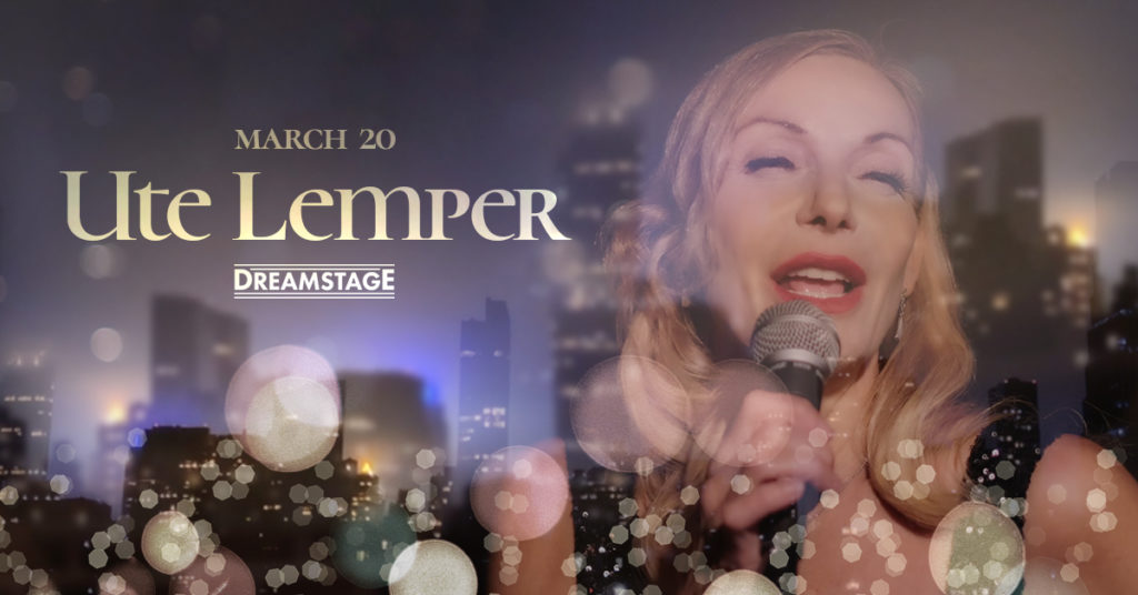 News : 3 Livestream Opportunities to watch Ute online... - Ute Lemper